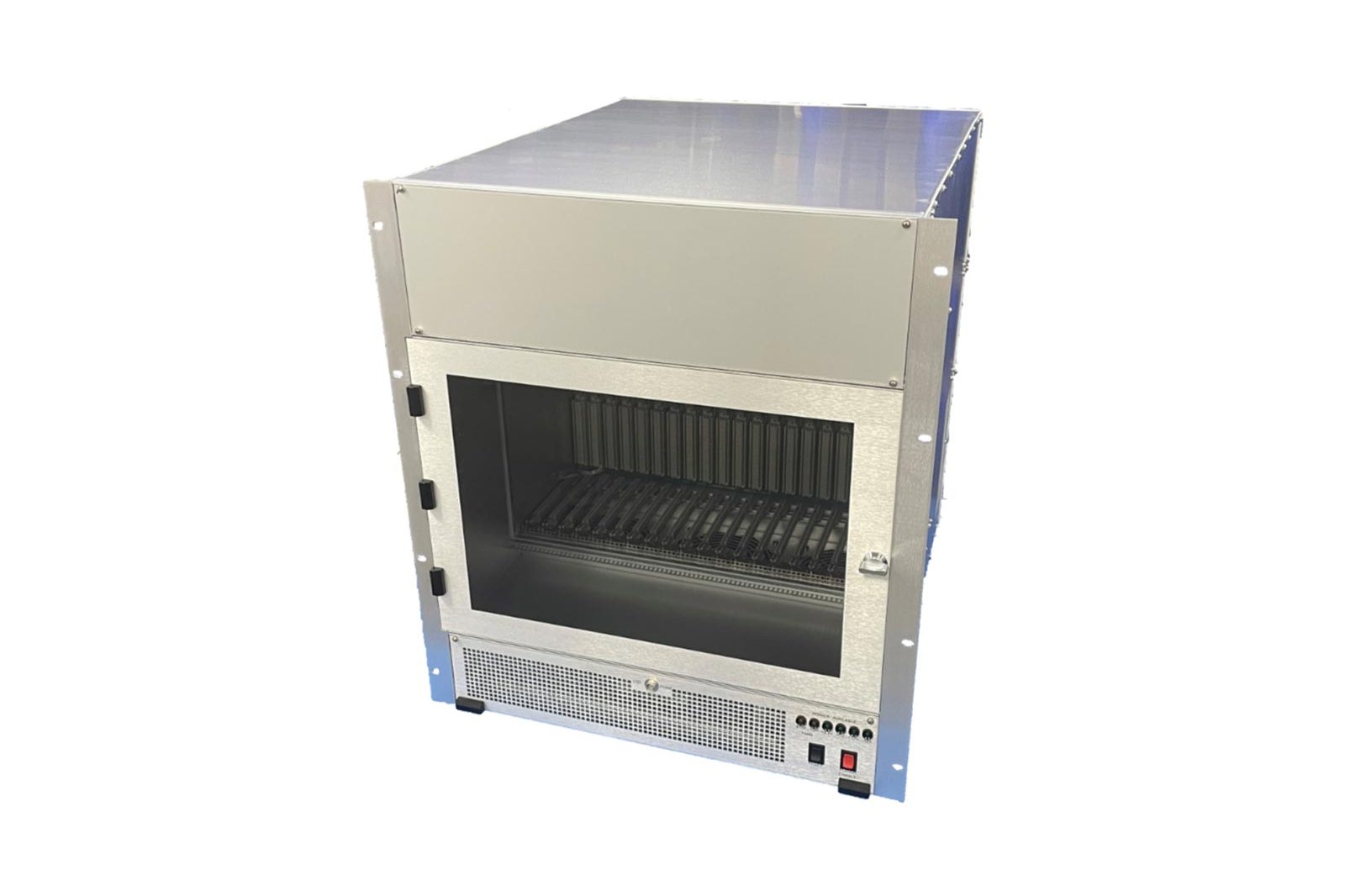 Recent Project - Custom V12 VME64 Chassis - Verotec - Electronic Enclosures